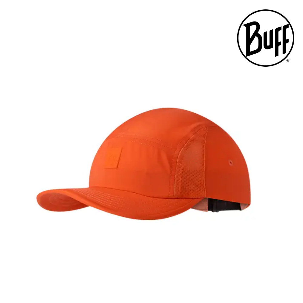 BUFF® 5 Panel Go Cap - Solid Poppy – Running Lab Singapore