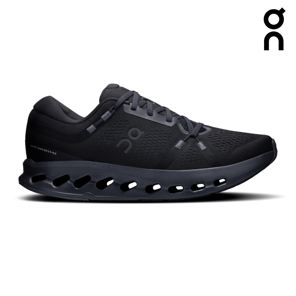On Men Cloudsurfer 2 - Black / Black – Running Lab Singapore