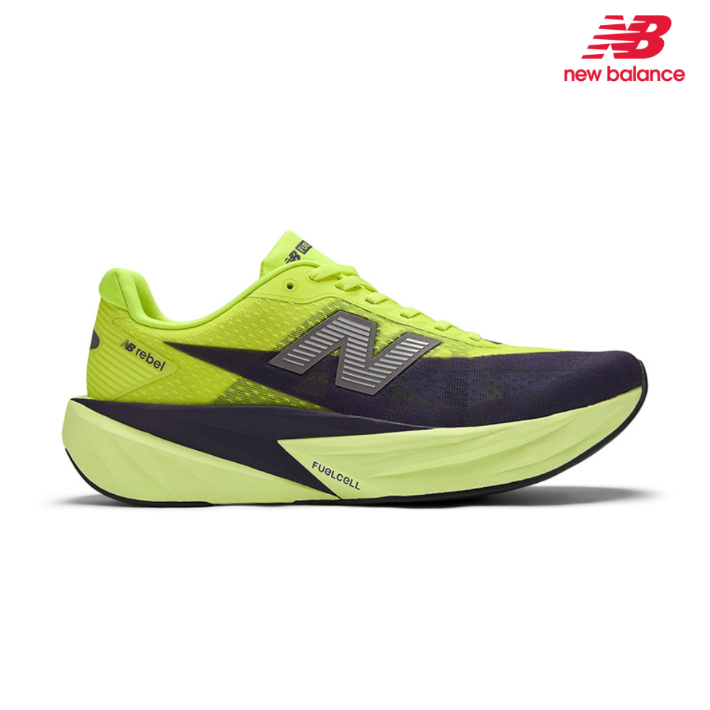 New Balance Men FuelCell Rebel v5 - Alkaline Green / Boysenberry ...