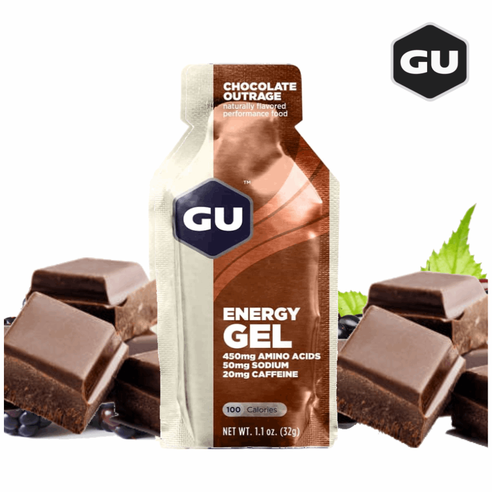 (6 Packs) GU Energy Gel - Chocolate Outrage – Running Lab Singapore