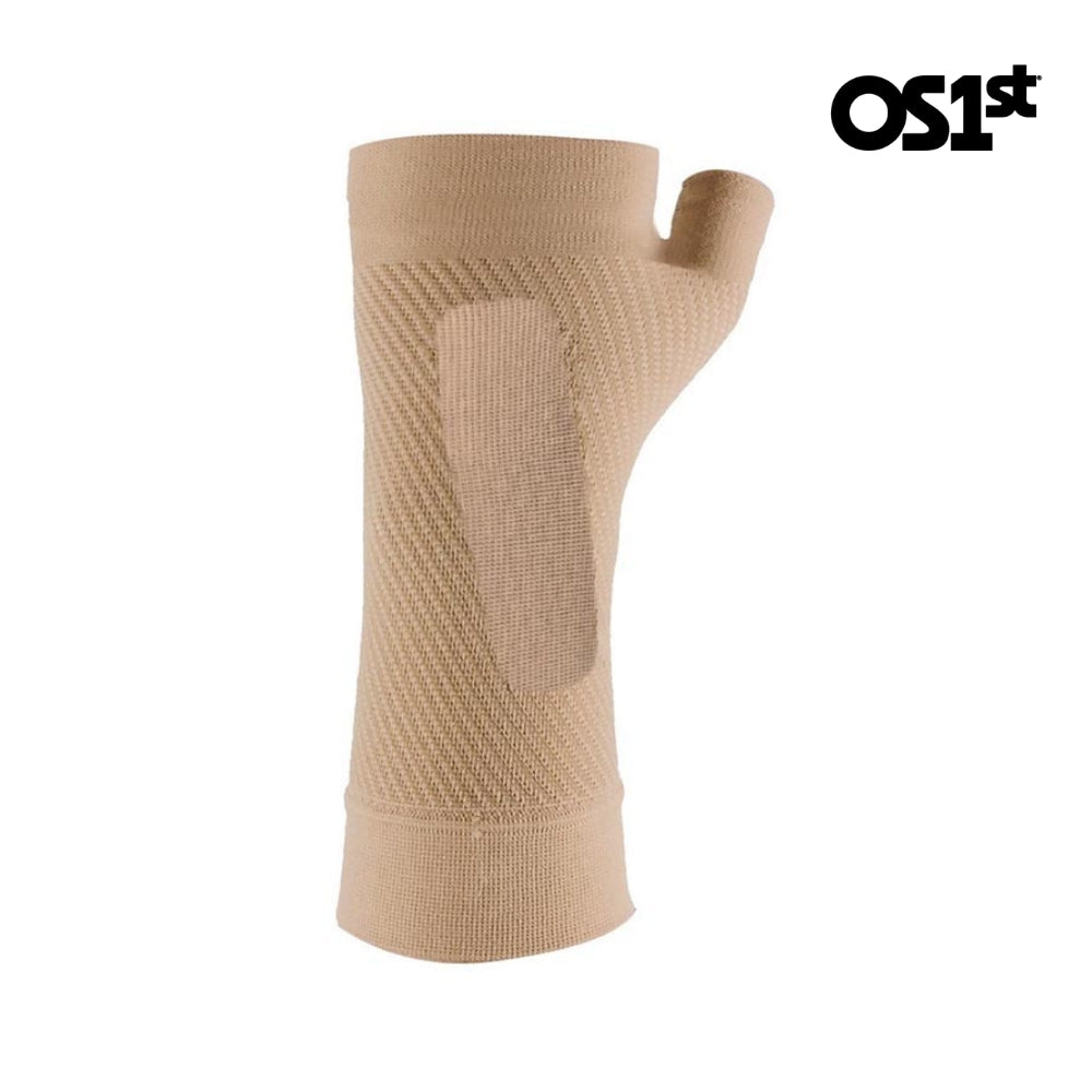 OS1st WS6 Performance Wrist Sleeve - Natural – Running Lab Singapore