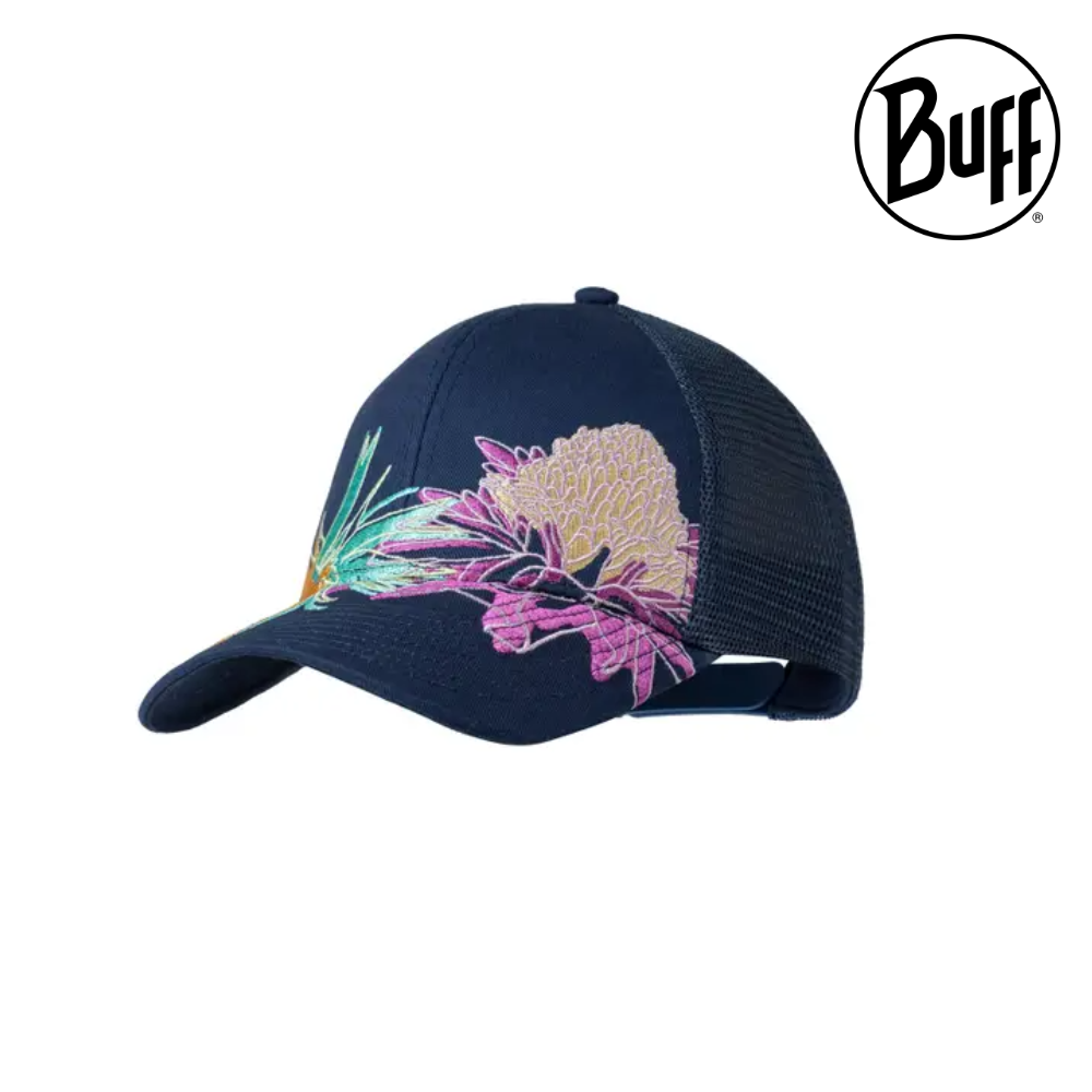 BUFF® Explore Trucker Cap - Satry Indigo – Running Lab Singapore