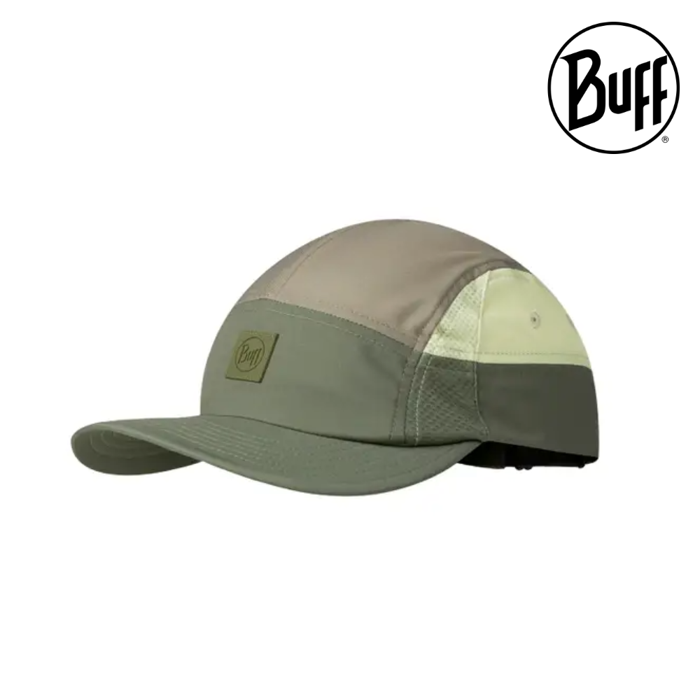 BUFF® 5 Panel Go Cap - Domus Khaki – Running Lab Singapore